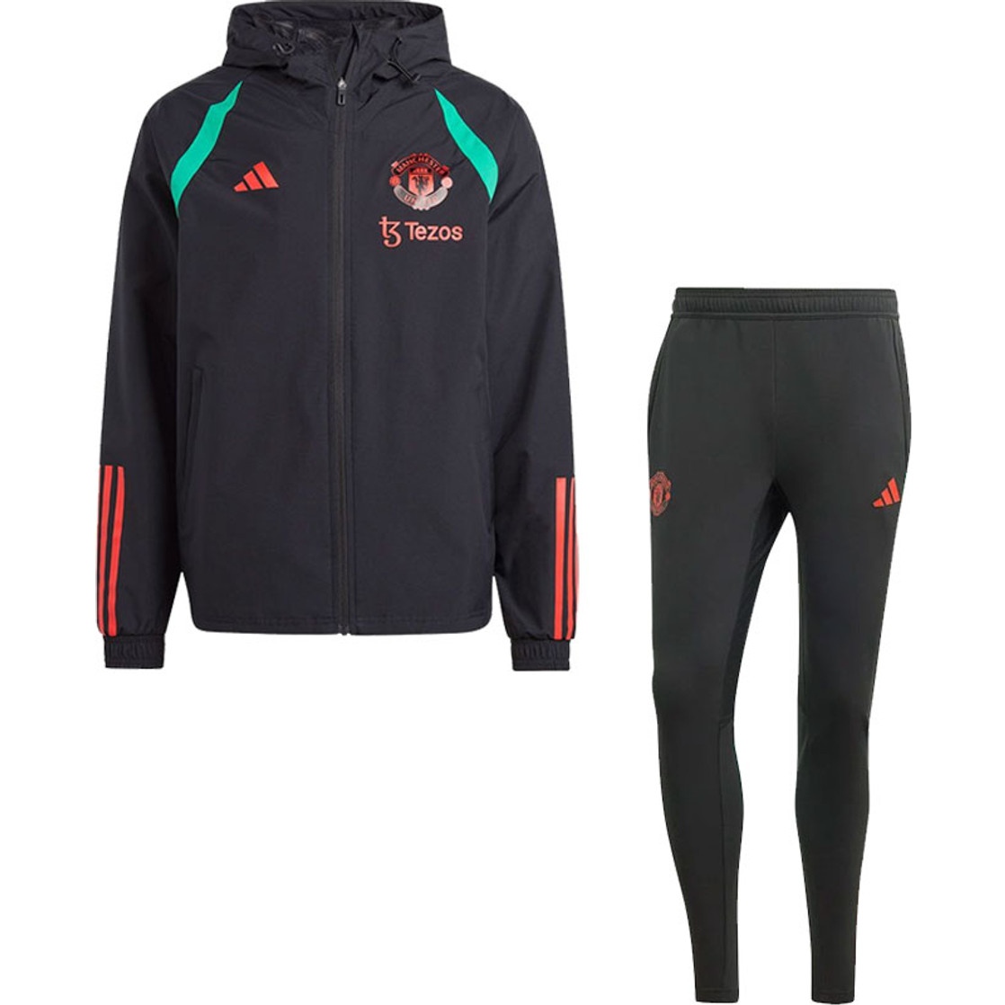 adidas Manchester United AW Jacket Trainingspak | Bij VoetbalDirect.nl