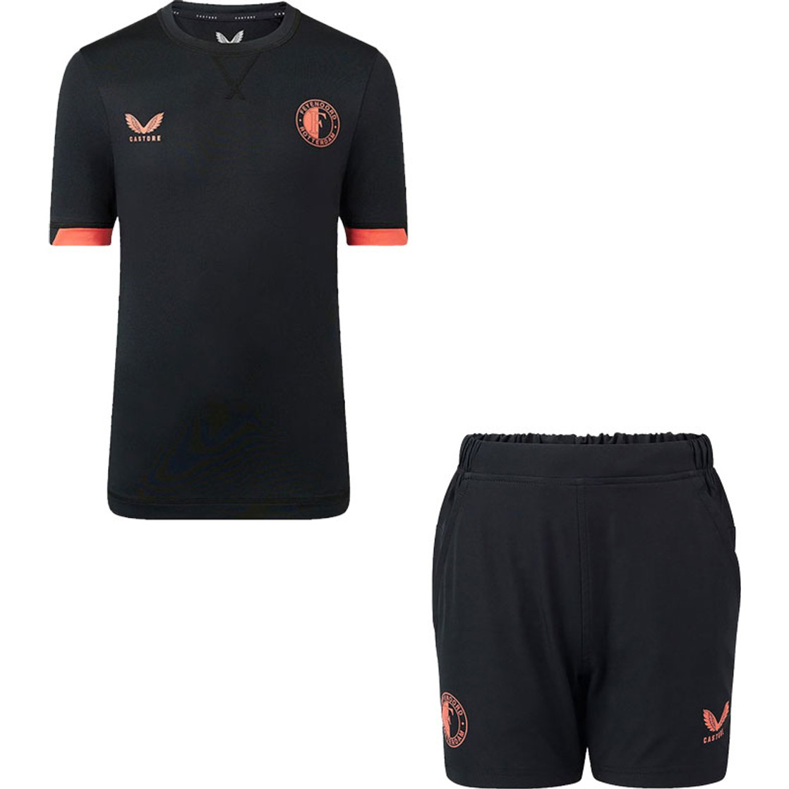 Castore Feyenoord Travel Set Kids | Bij VoetbalDirect.nl