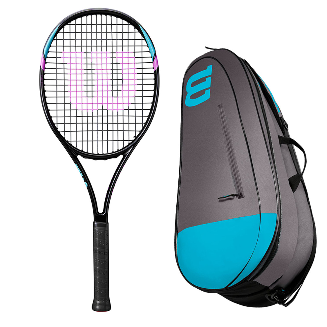 Wilson Six LV + Tas » TennisDirect.nl