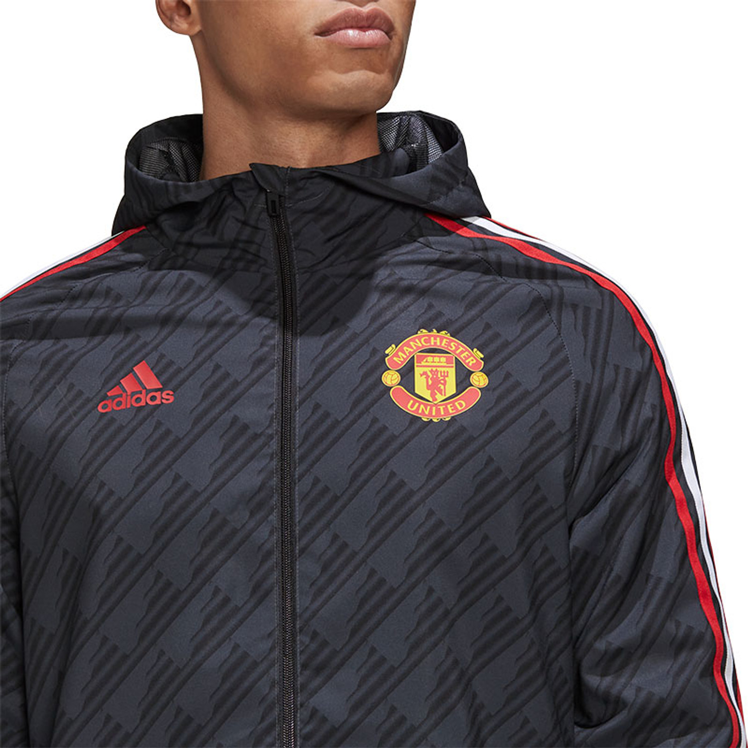 adidas Manchester United DNA Jacket 2022-2023 | Bij VoetbalDirect.nl
