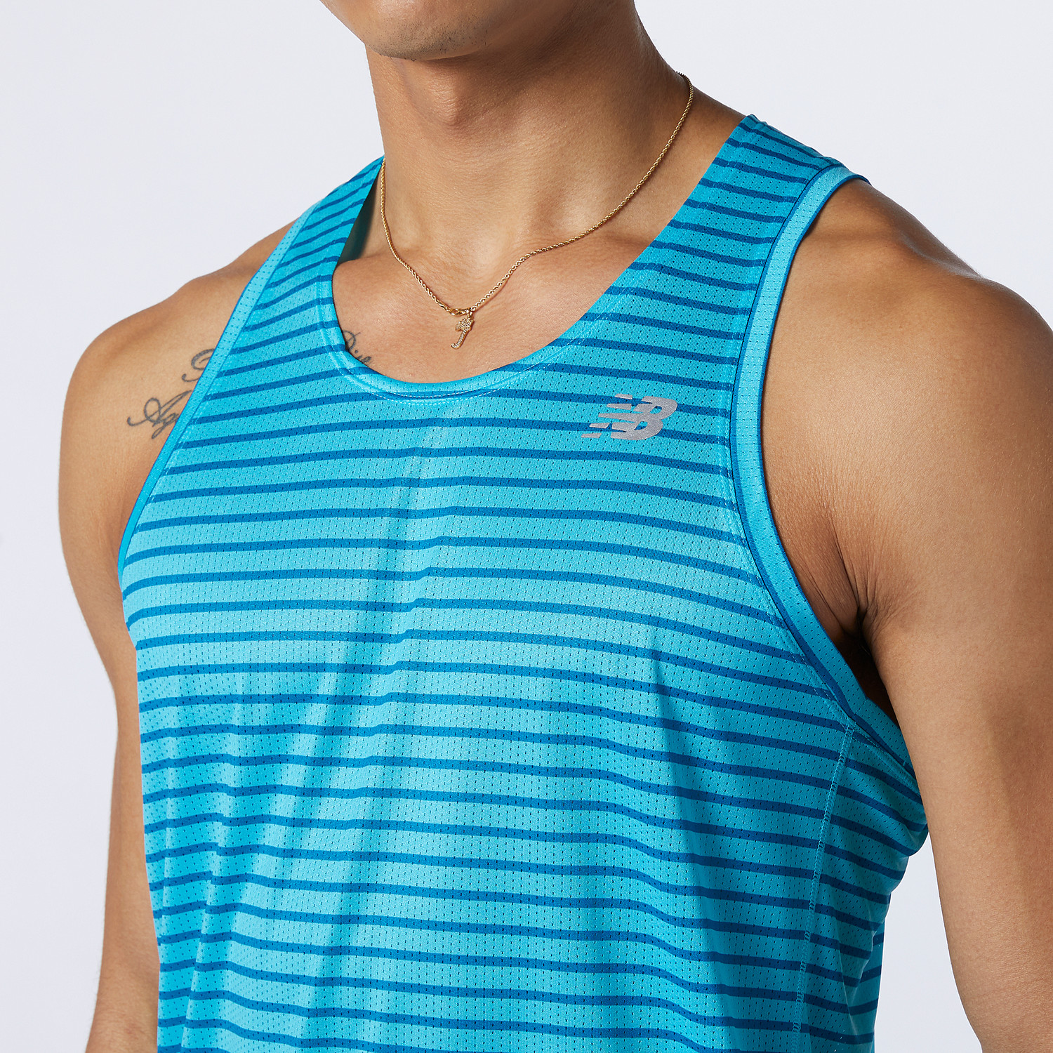New Balance Impact Singlet Men - Runningdirect.nl