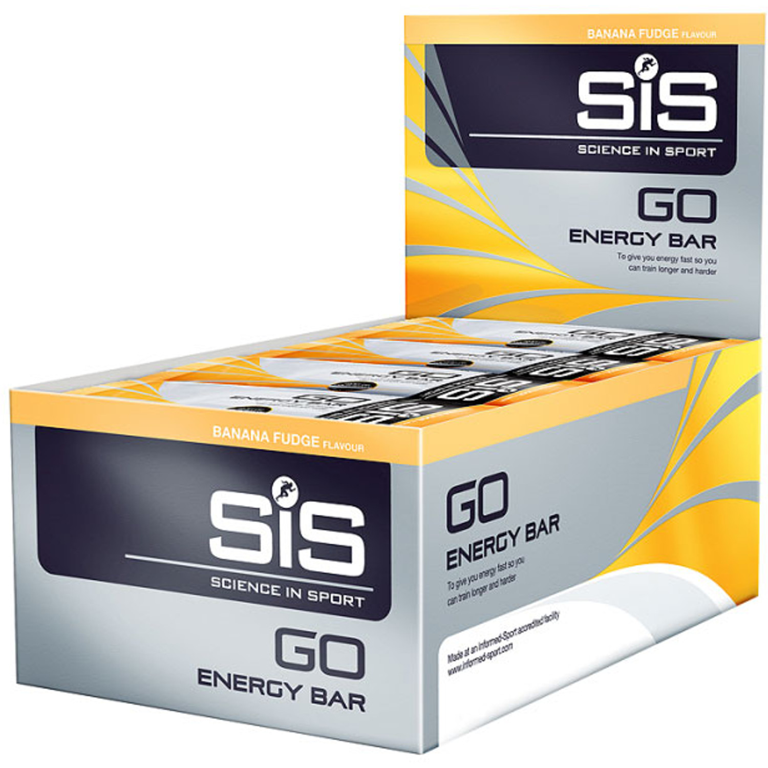 SiS Go Energy Riegel Banane Fudge 40g - RunningDirect.de