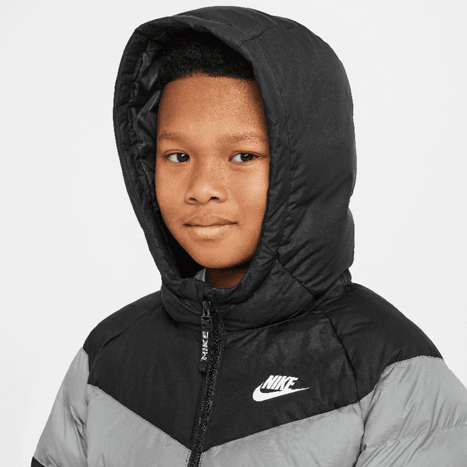 Nike Sportswear Synthetic Hooded Jas Kids - PassaSports.nl