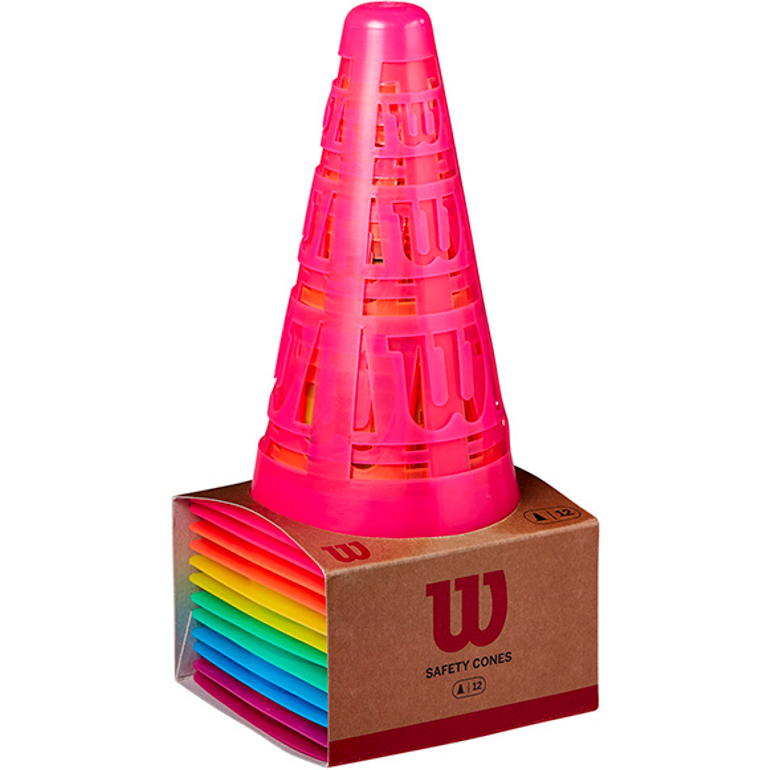 Wilson Safe Cones 12St. » TennisDirect.nl