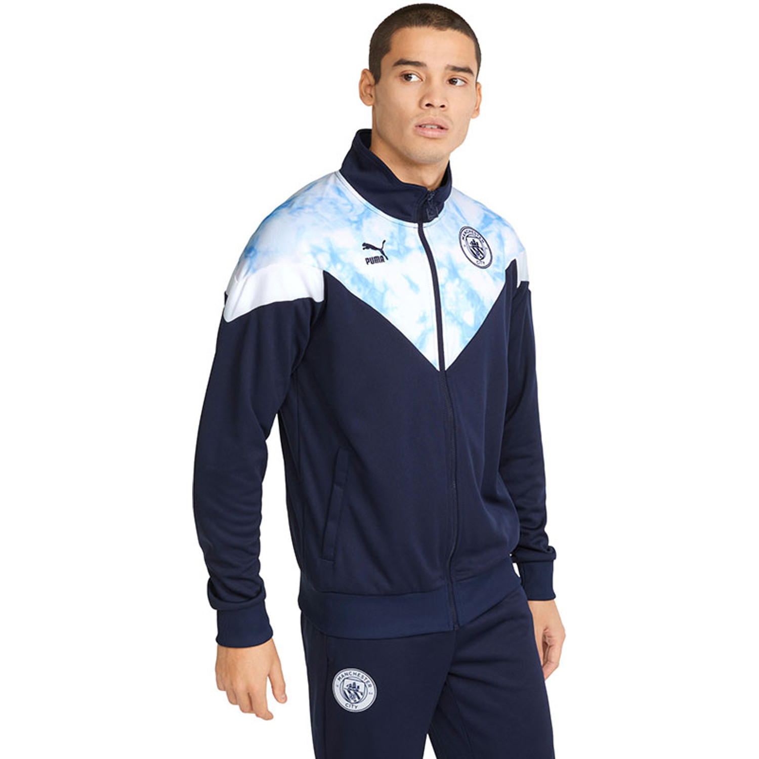 Puma Manchester City Iconic MCS Track Jacket | Bij VoetbalDirect.nl