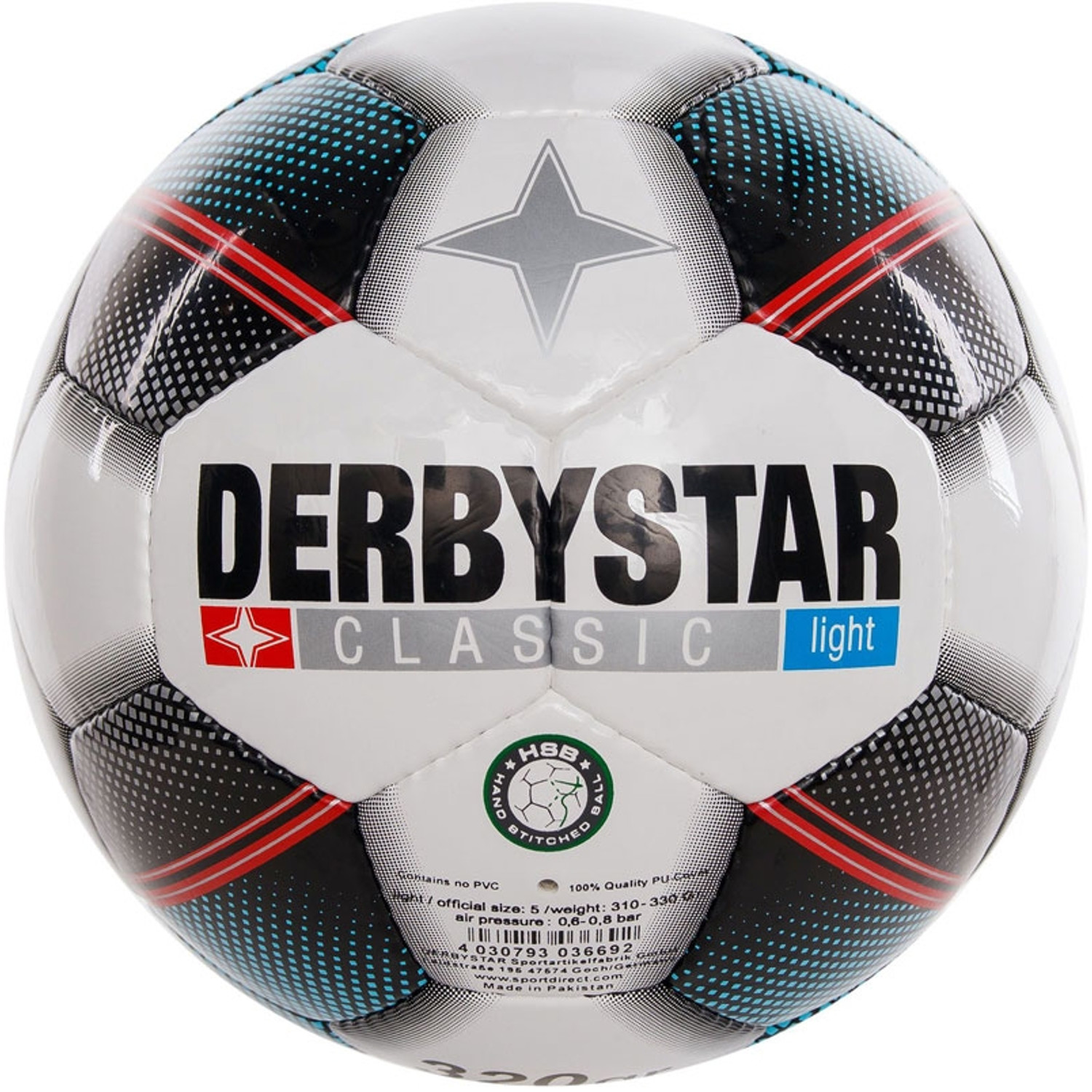 Derbystar Classic Light - Maat 5 - O11 t/m O15 | Bij VoetbalDirect.nl