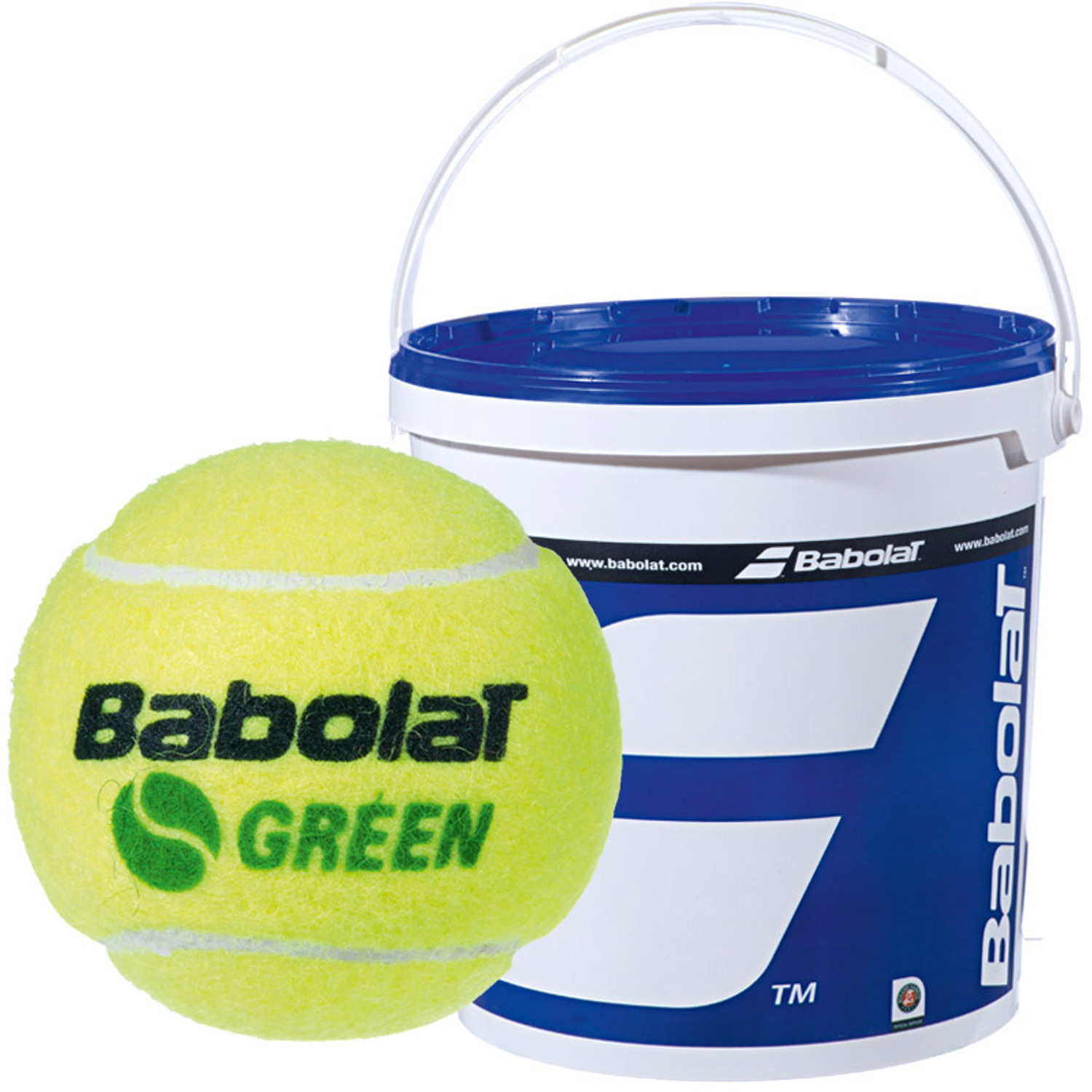 Babolat Stage 1 Green Trainer Bucket 72 St. » TennisDirect.nl