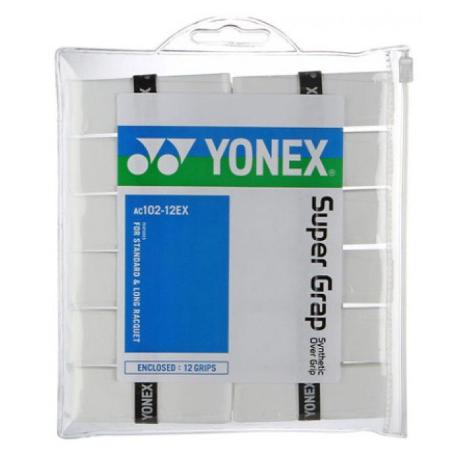 Yonex Super Grap Overgrip 12 Pcs. White - PassaSports.com