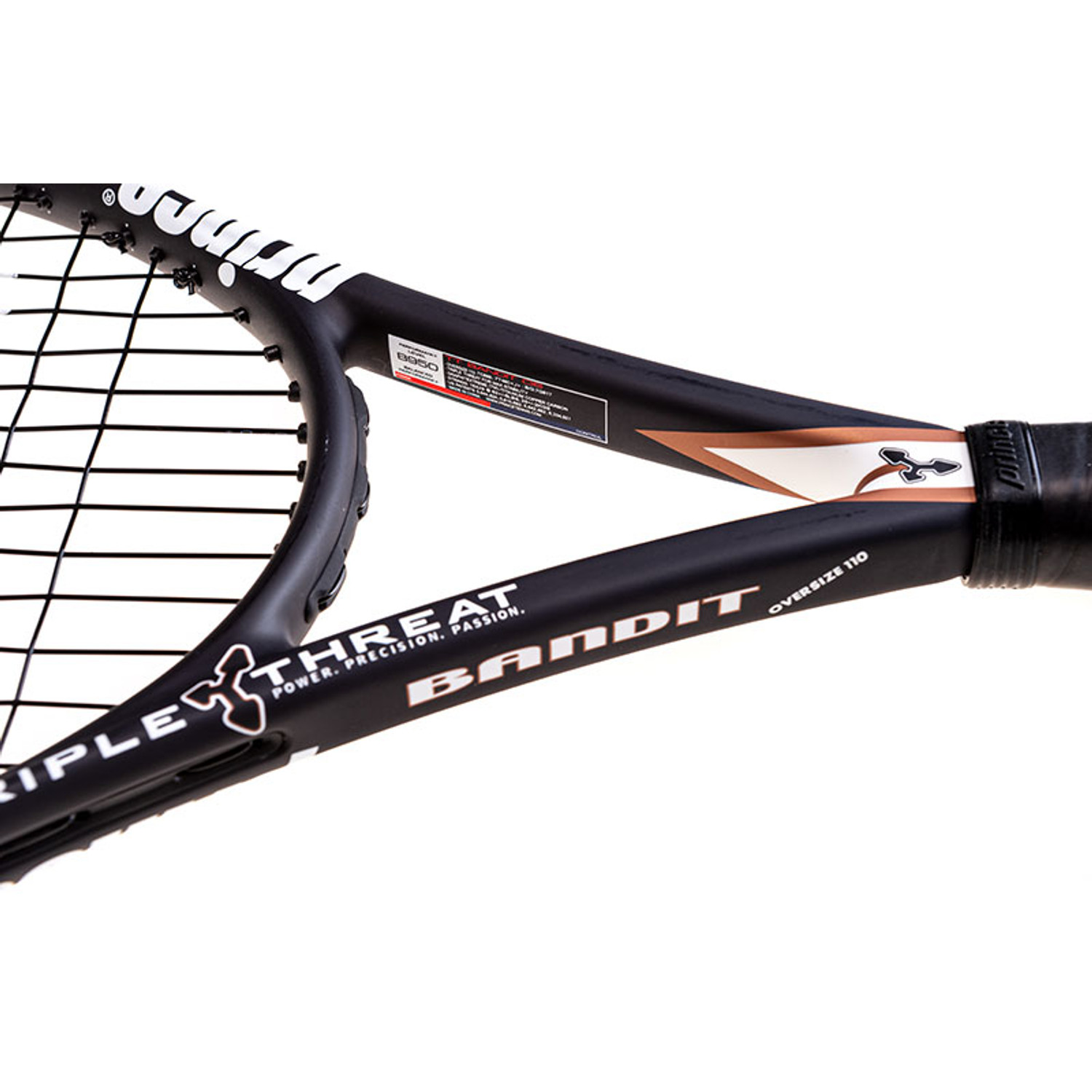 Prince TT Bandit 110 Original Black/White » TennisDirect.nl