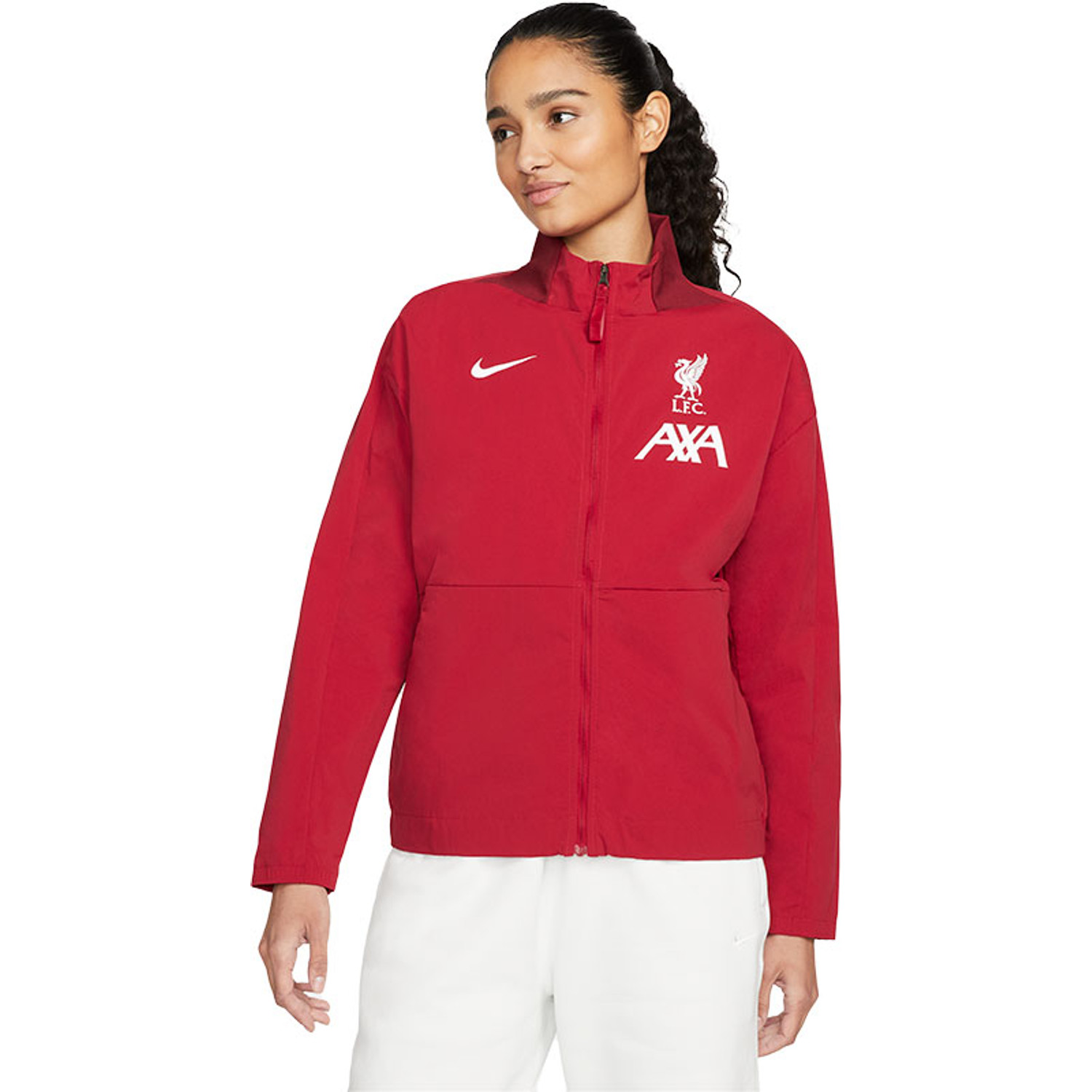 Nike Liverpool Anthem Jacket Dames | Bij VoetbalDirect.nl