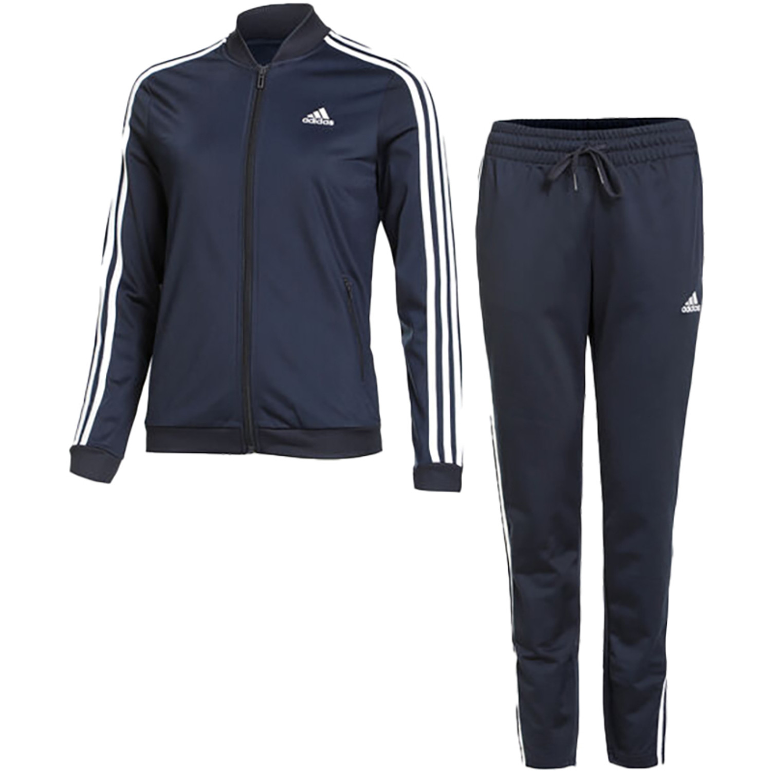 adidas 3 Stripes Essentials Tracksuit » TennisDirect.nl