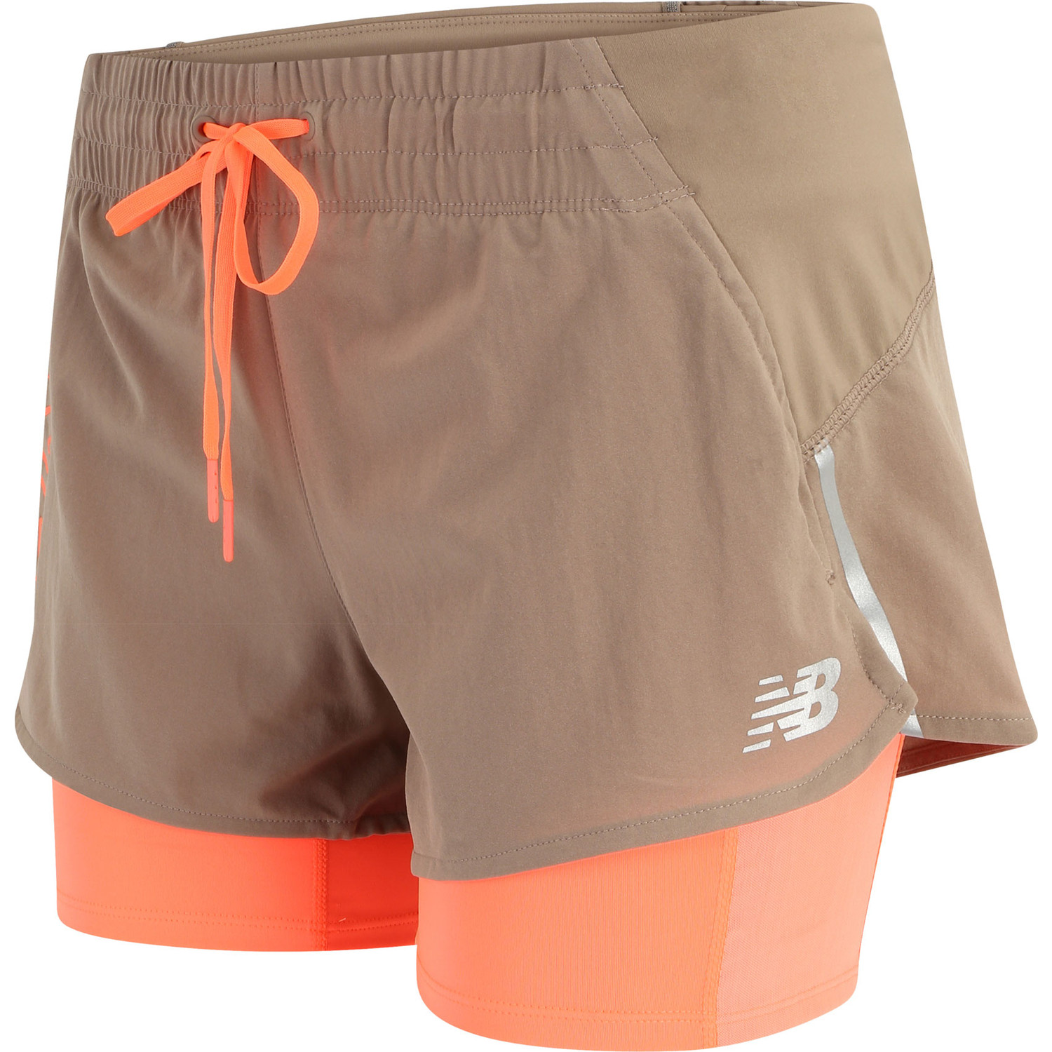 New Balance Impact Run 2in1 Short Dames - RunningDirect.be