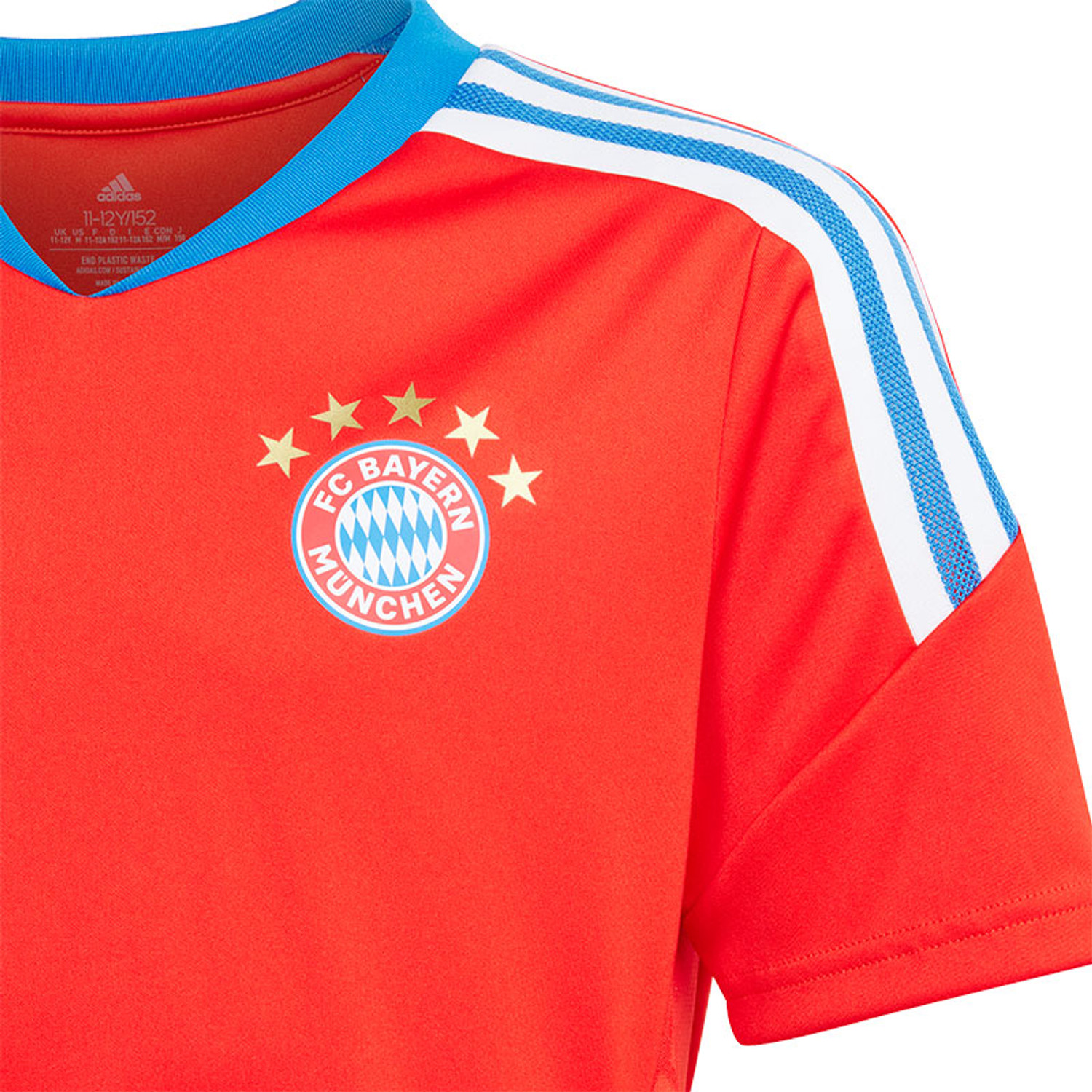 adidas Bayern München Training Shirt Kids | Bij VoetbalDirect.nl