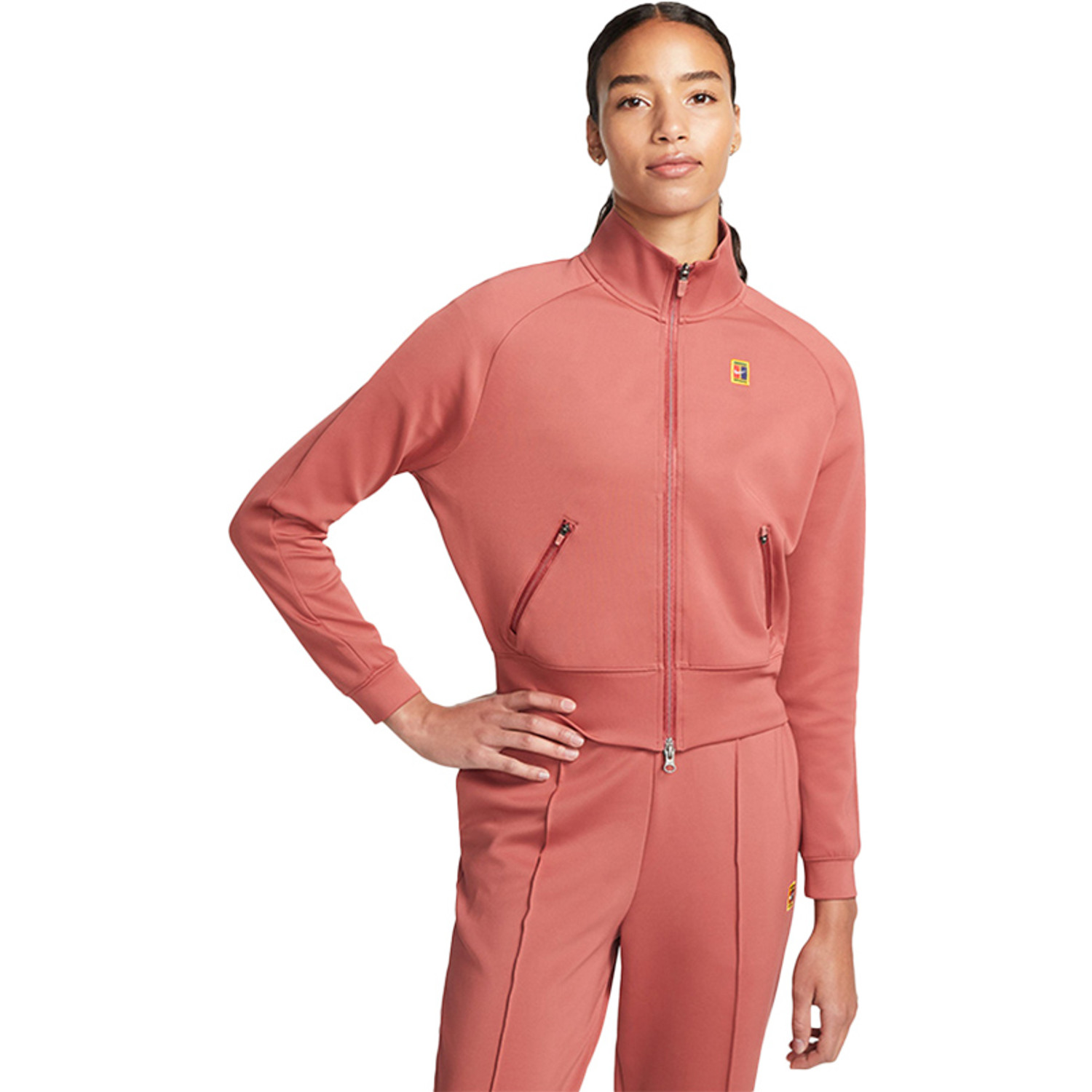 Nike Court Heritage Full Zip Jacket » TennisDirect.nl