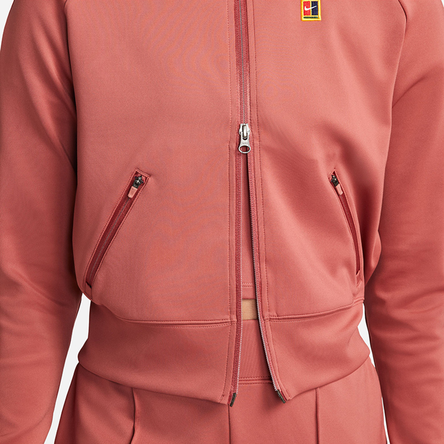 Nike Court Heritage Full Zip Jacket » TennisDirect.nl