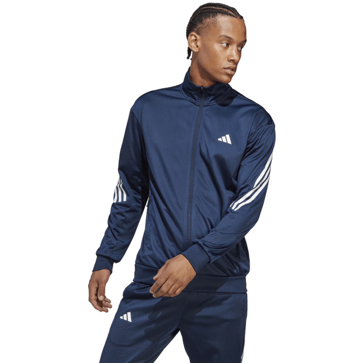 adidas 3 Stripes Knitted Jacket » TennisDirect.nl