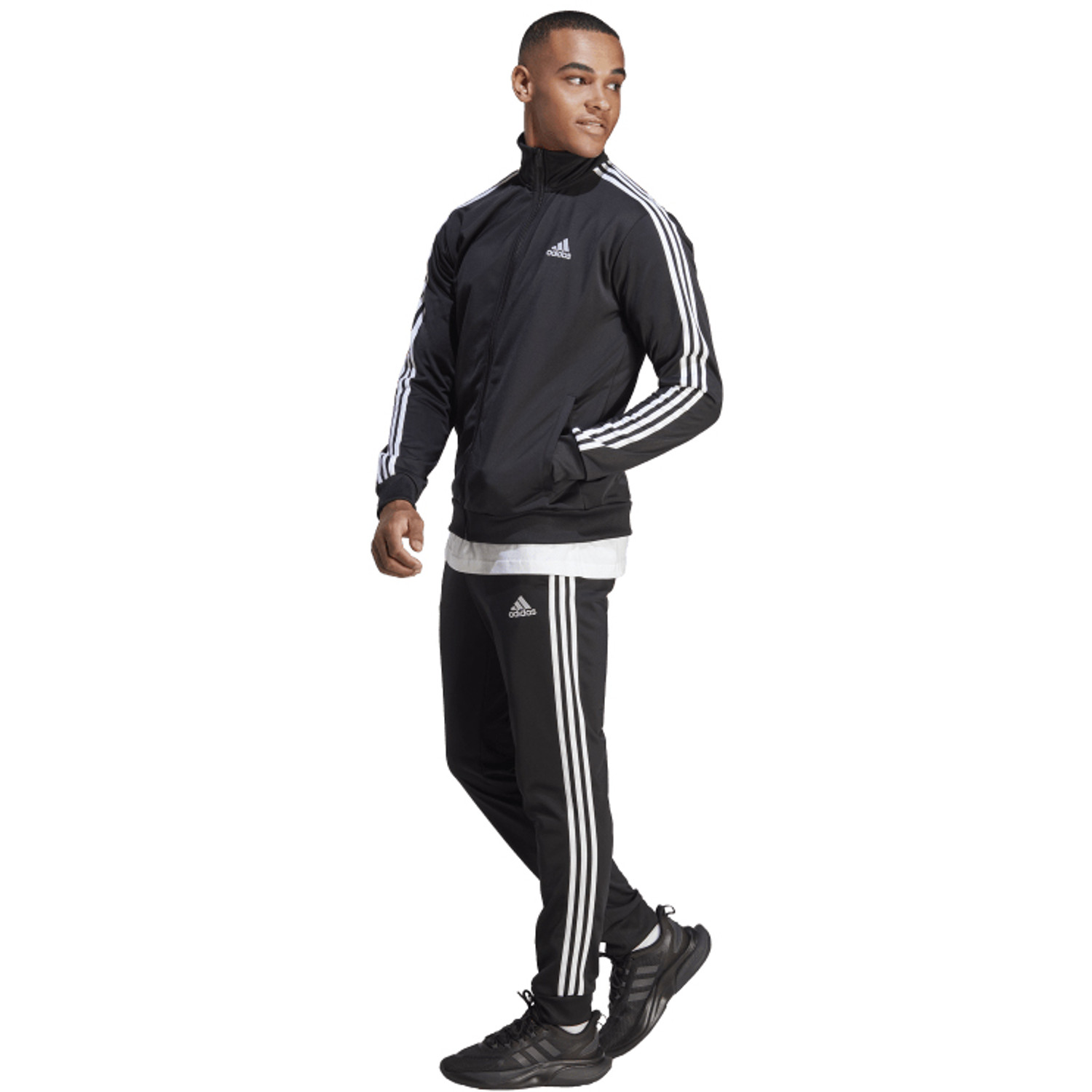 adidas 3 Stripes Tracksuit » TennisDirect.nl