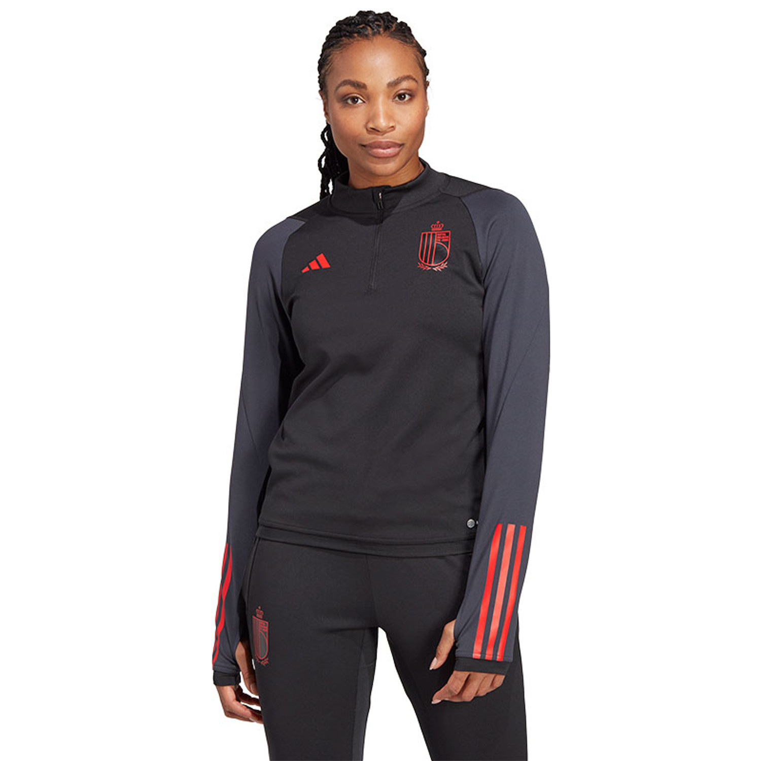 adidas België Trainingspak Dames | Bij VoetbalDirect.nl