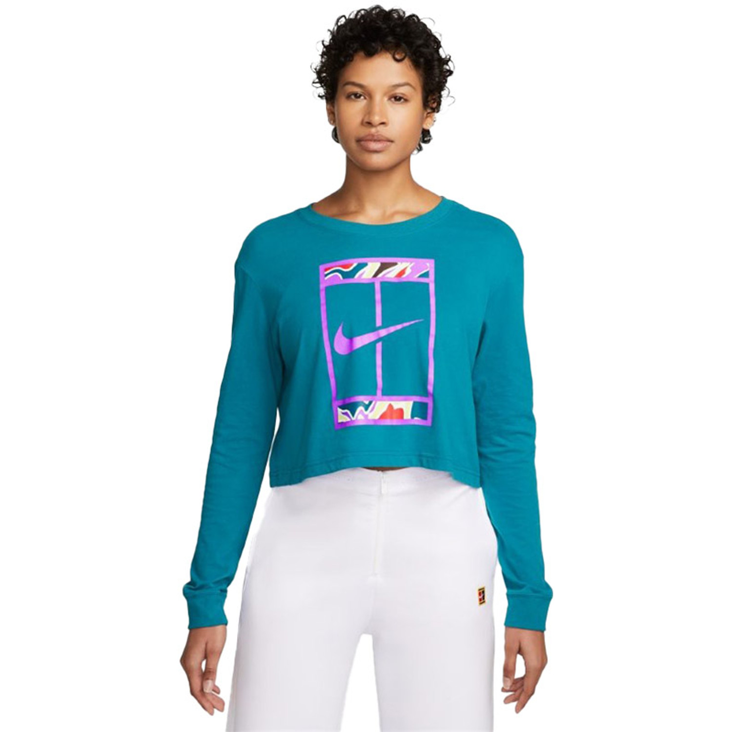 Nike Court Slam Longsleeve » TennisDirect.nl
