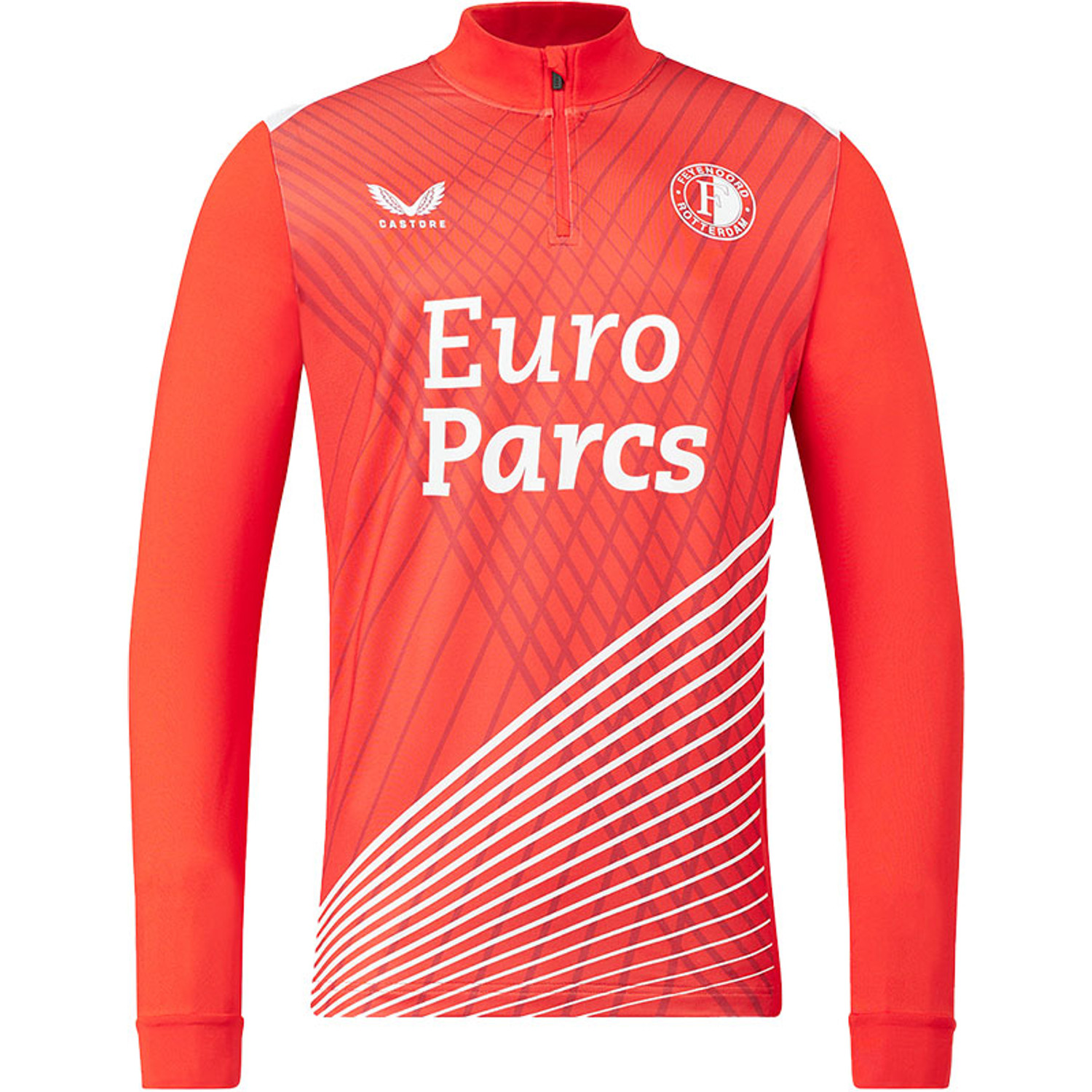Castore Feyenoord Pre-Match Training Top | Bij VoetbalDirect.nl