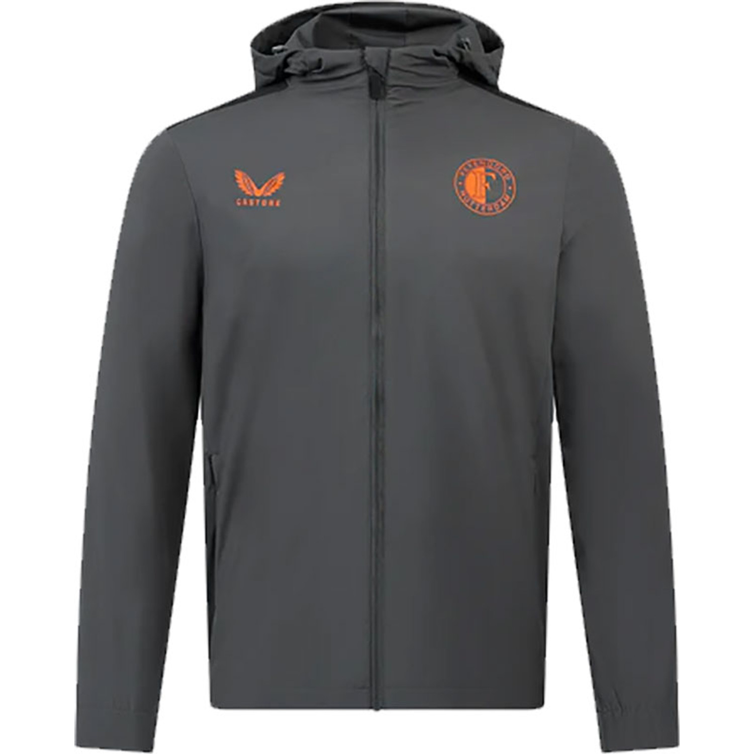 Castore Feyenoord Regenjack Trainingspak | Bij VoetbalDirect.nl