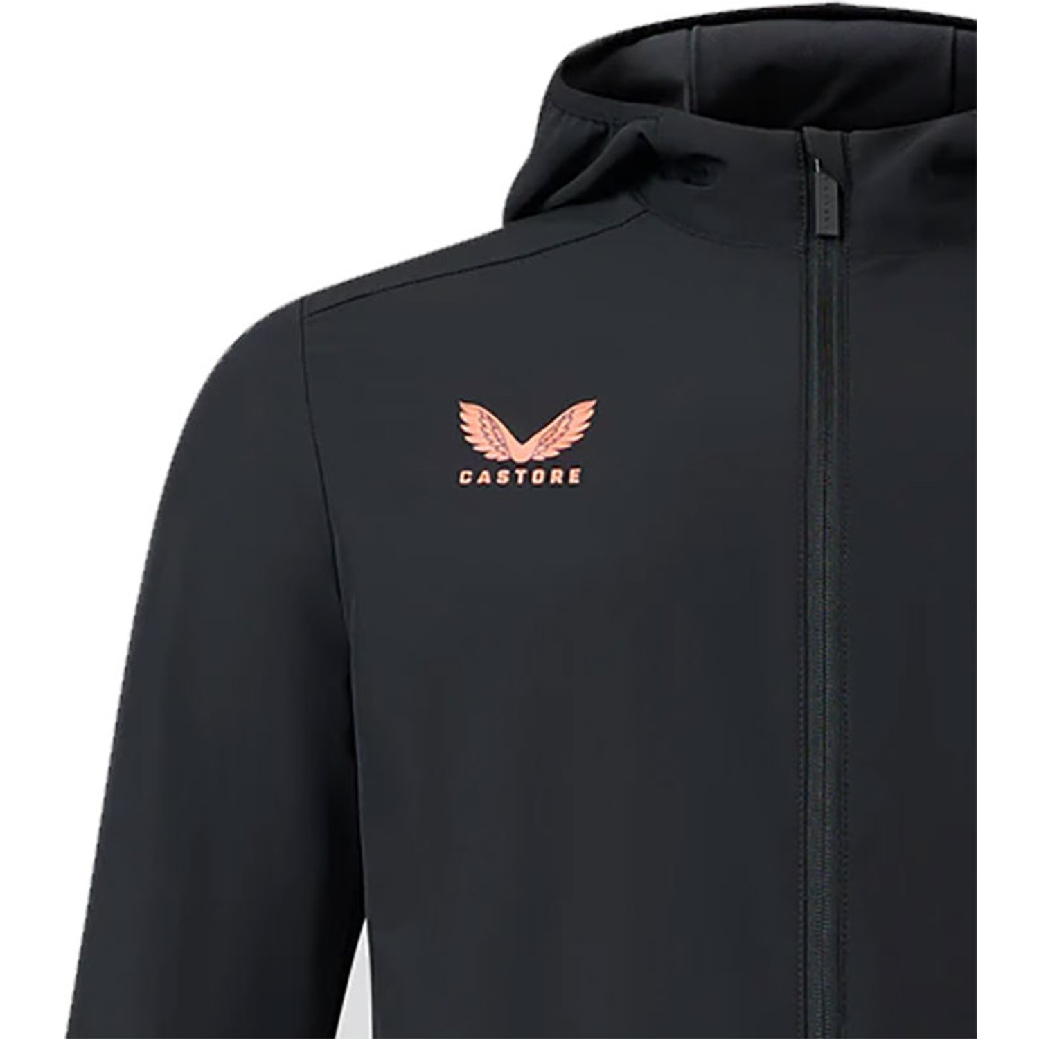 Castore Feyenoord Travel Hooded Trainingspak Kids | Bij VoetbalDirect.nl