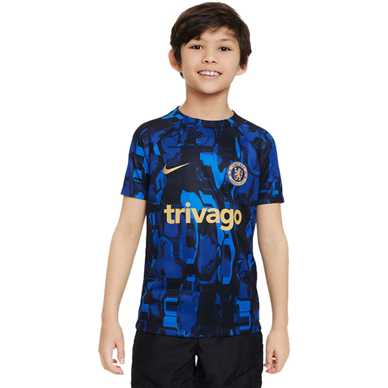 Nike Chelsea Pre-Match Top Kids 2023/2024 | Bij VoetbalDirect.nl