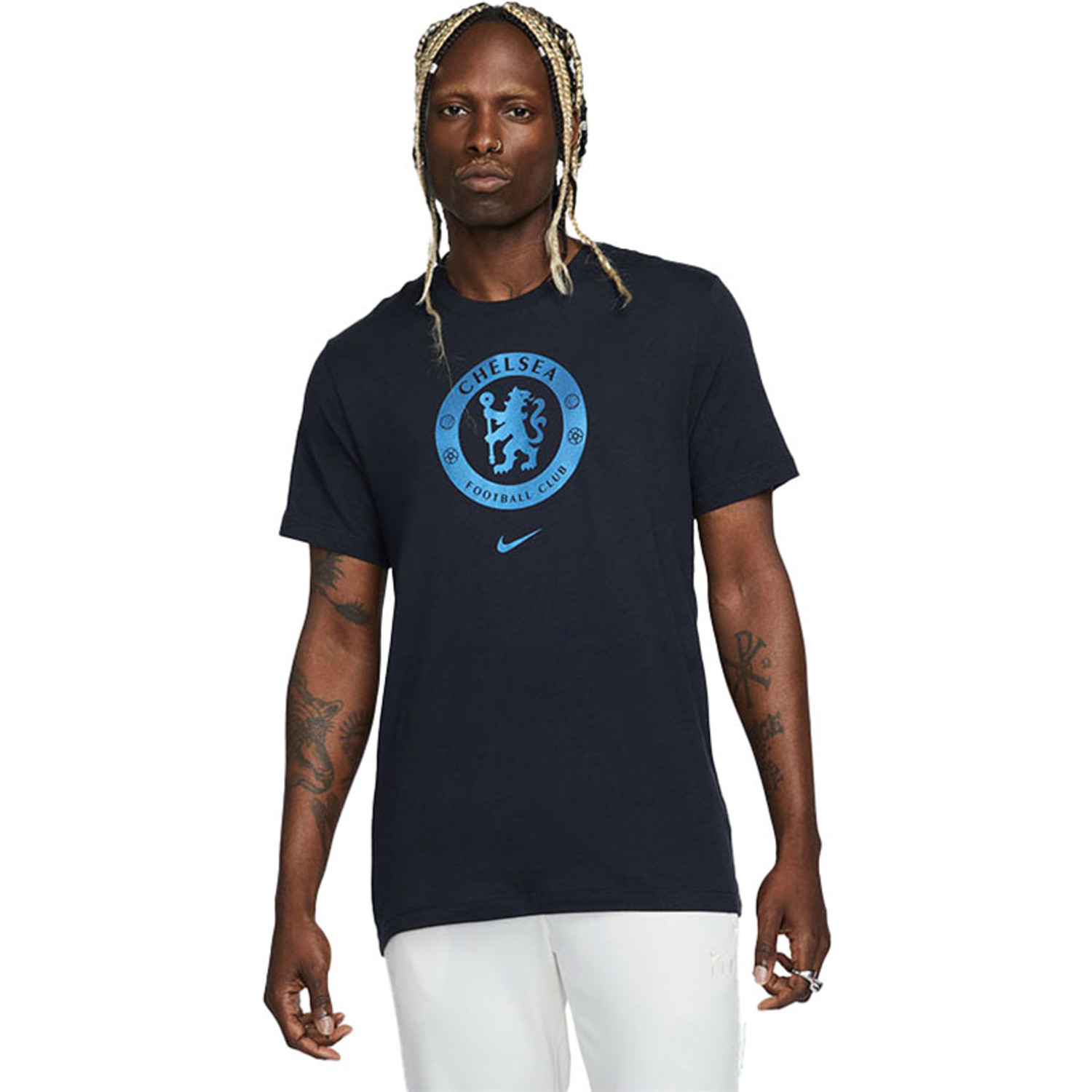 Nike Chelsea Crest Tee 2023/2024 | Bij VoetbalDirect.nl