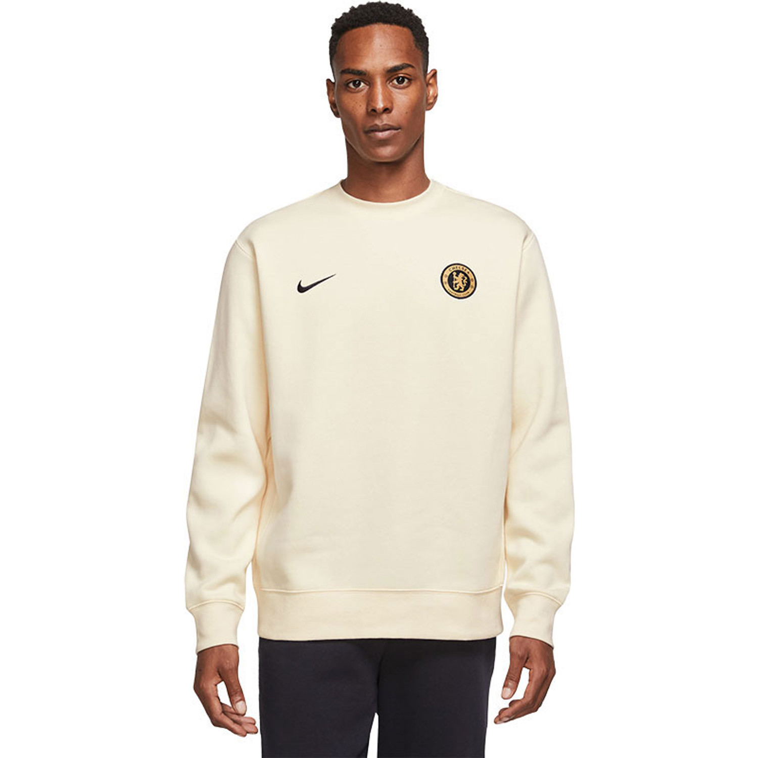 Nike Chelsea Club Crew Sweater 2023/2024 | Bij VoetbalDirect.nl