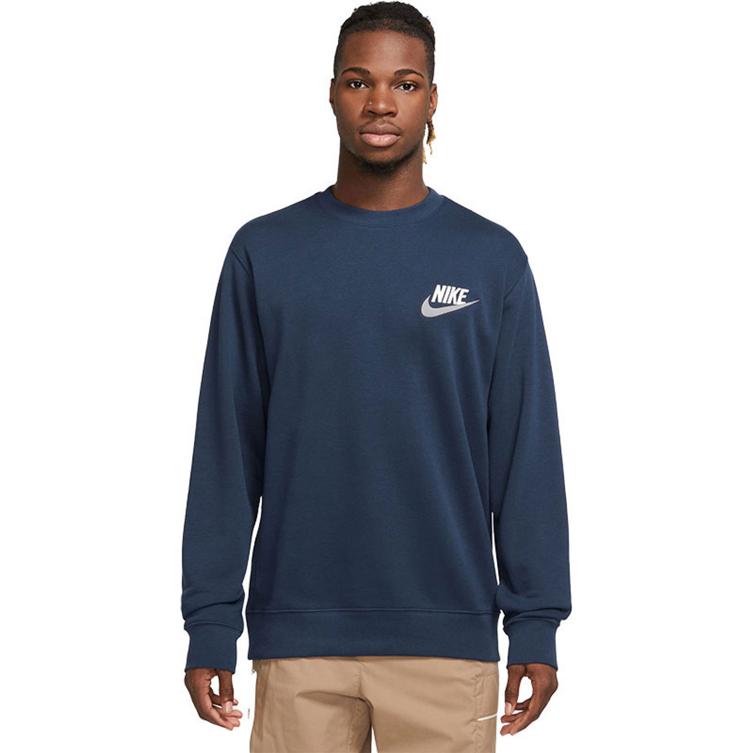 Nike Sportswear French Terry Crew Trainingspak | Bij VoetbalDirect.nl