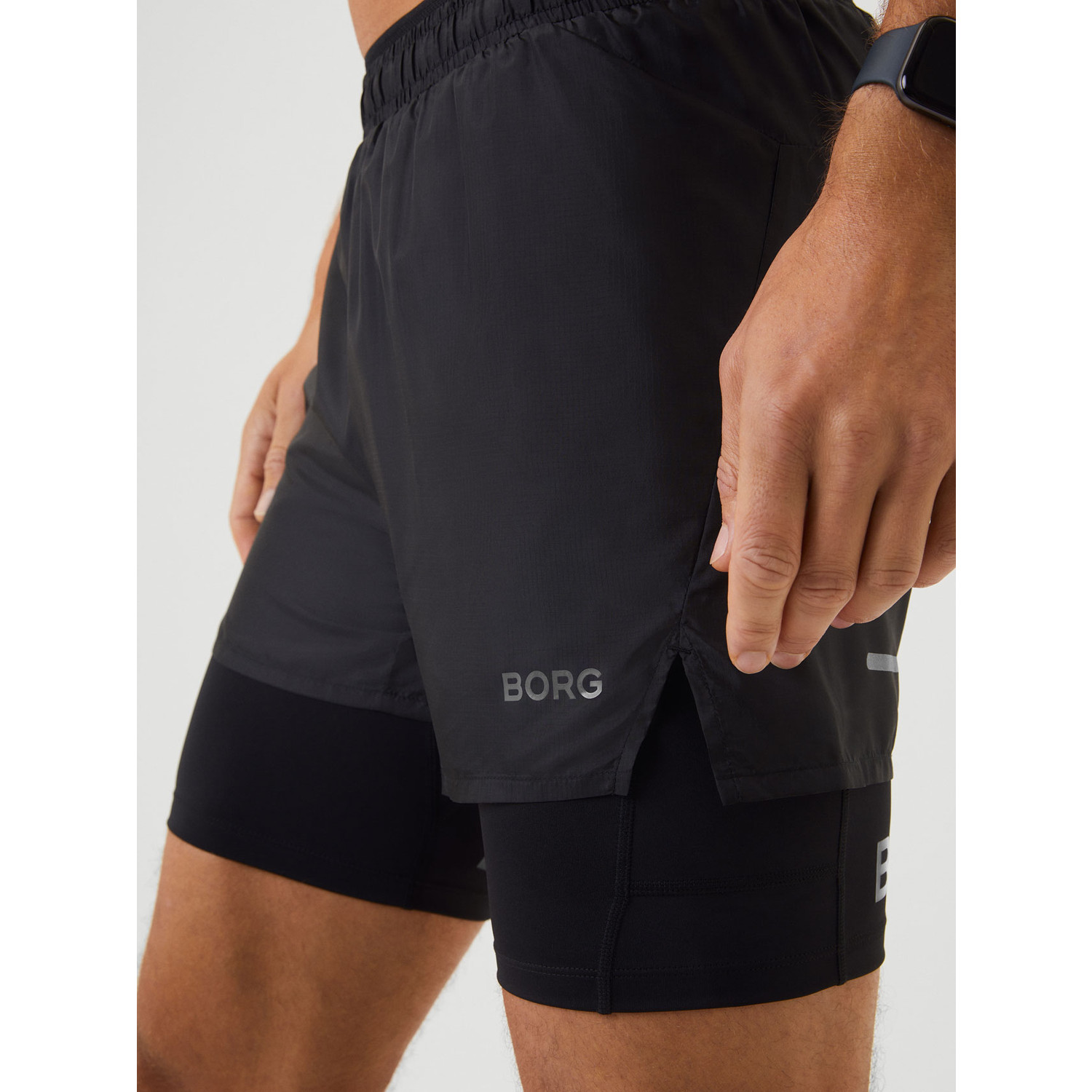 Björn Borg Borg Running Short 2in1 Heren - RunningDirect.be