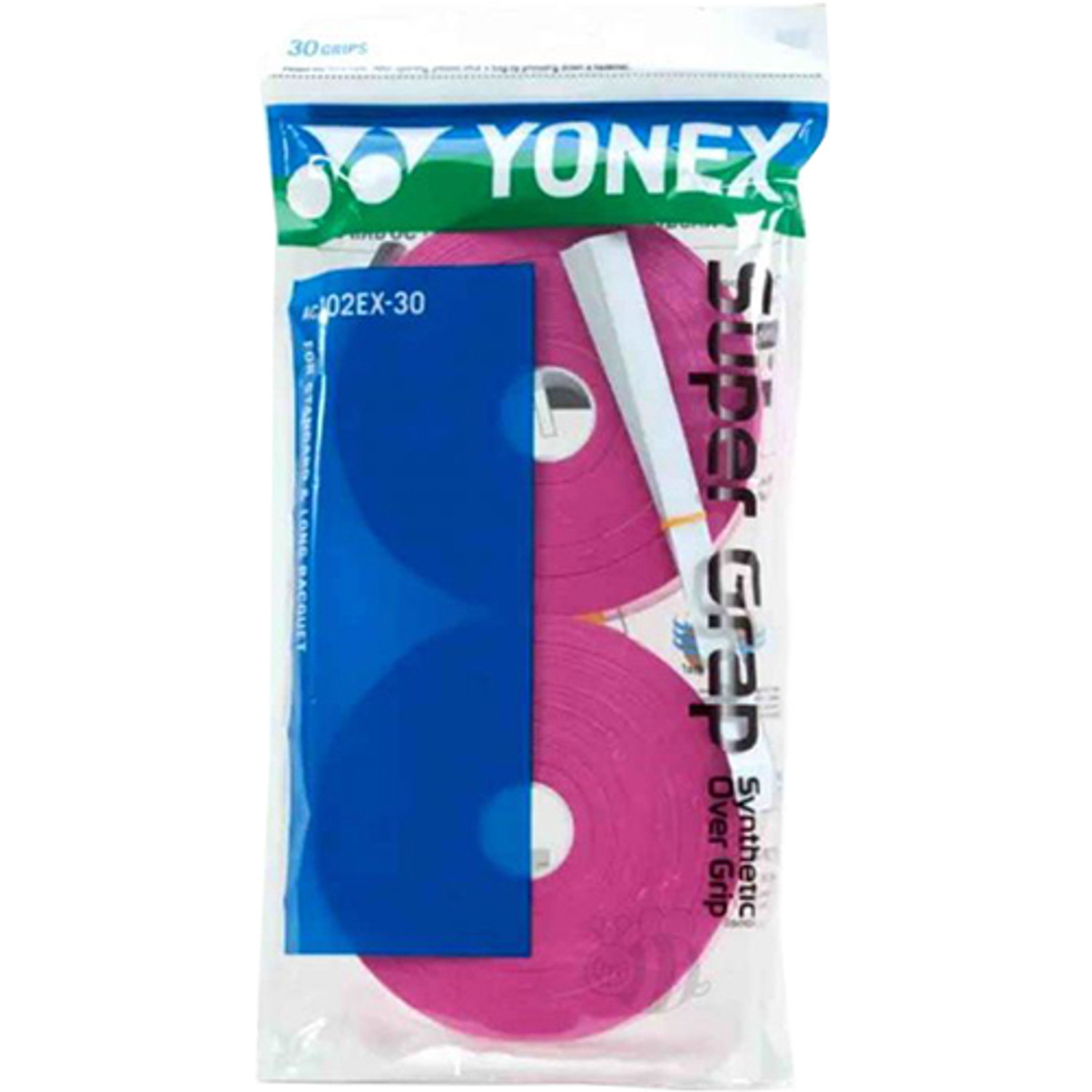 Yonex Super Grap Overgrip 30 St. Pink » TennisDirect.nl