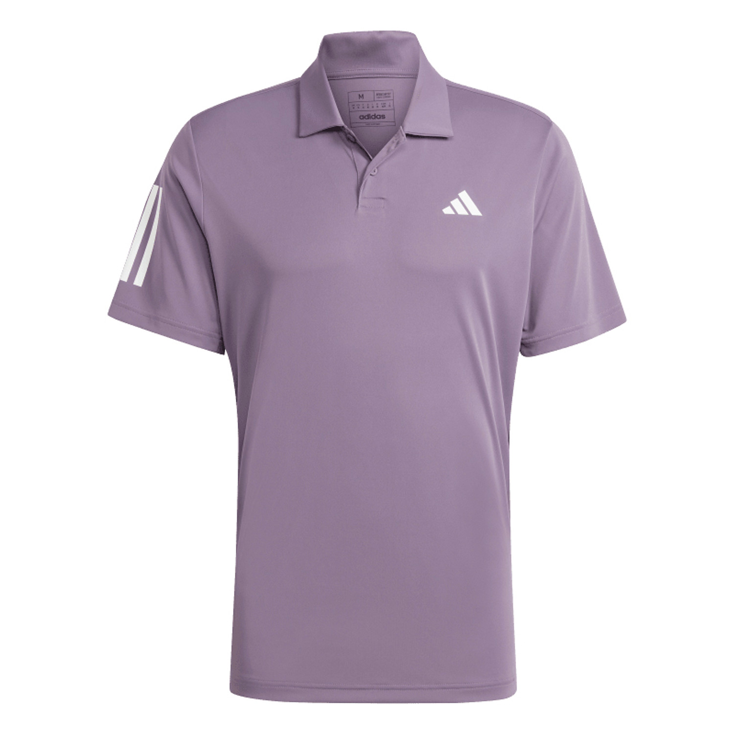 adidas Club 3 Stripes Polo - Sportshop.com