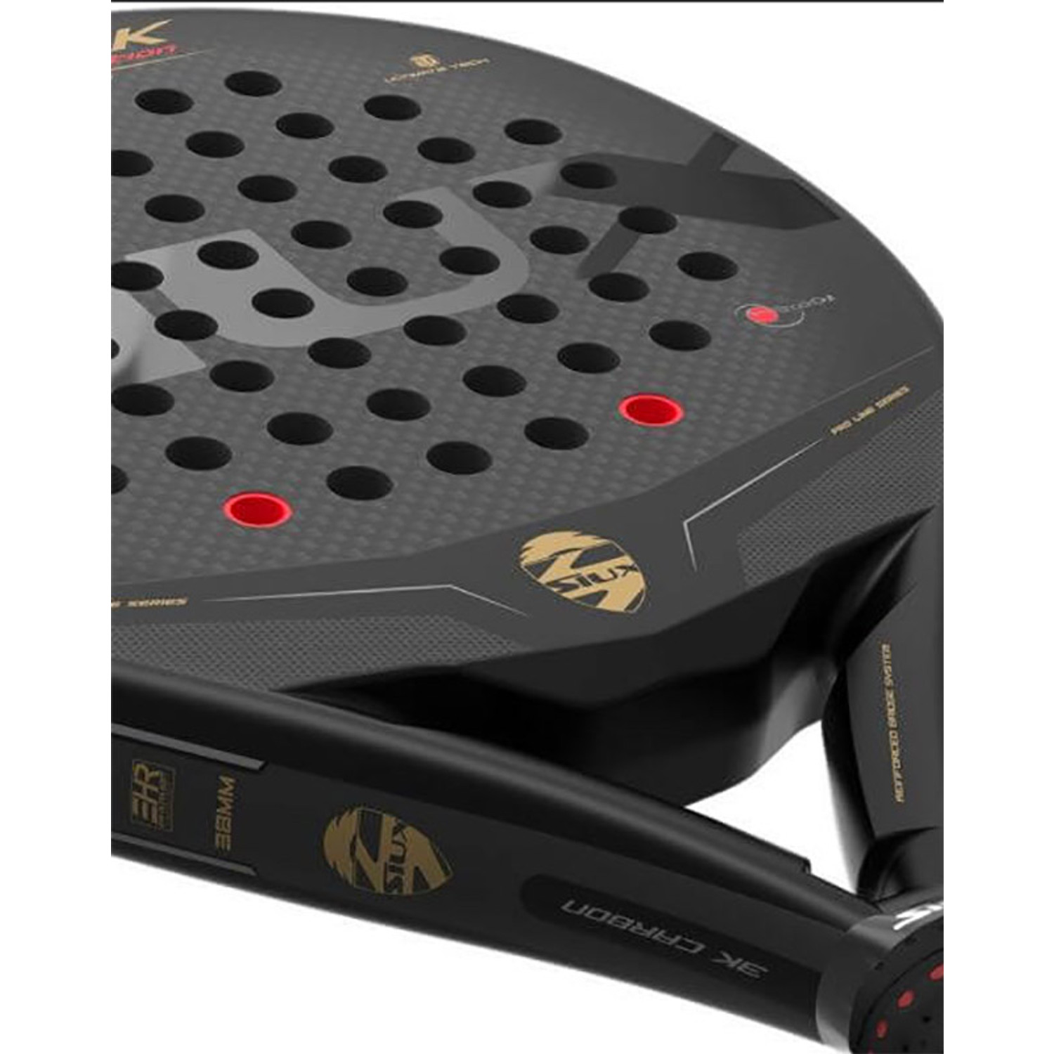 Siux Black Carbon Revolution 3K - PadelDirect.be