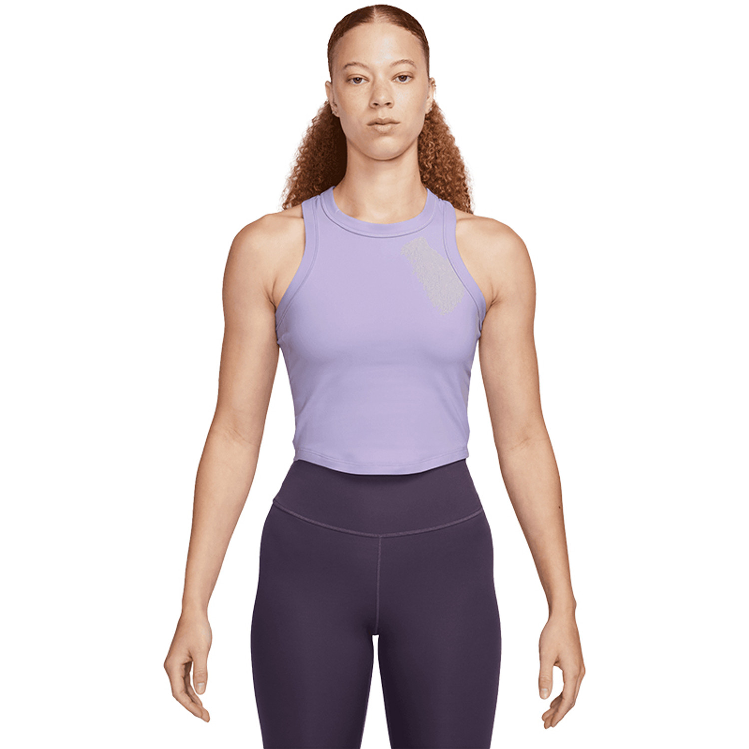 Nike One Fitted Crop Tank - PadelDirect.nl