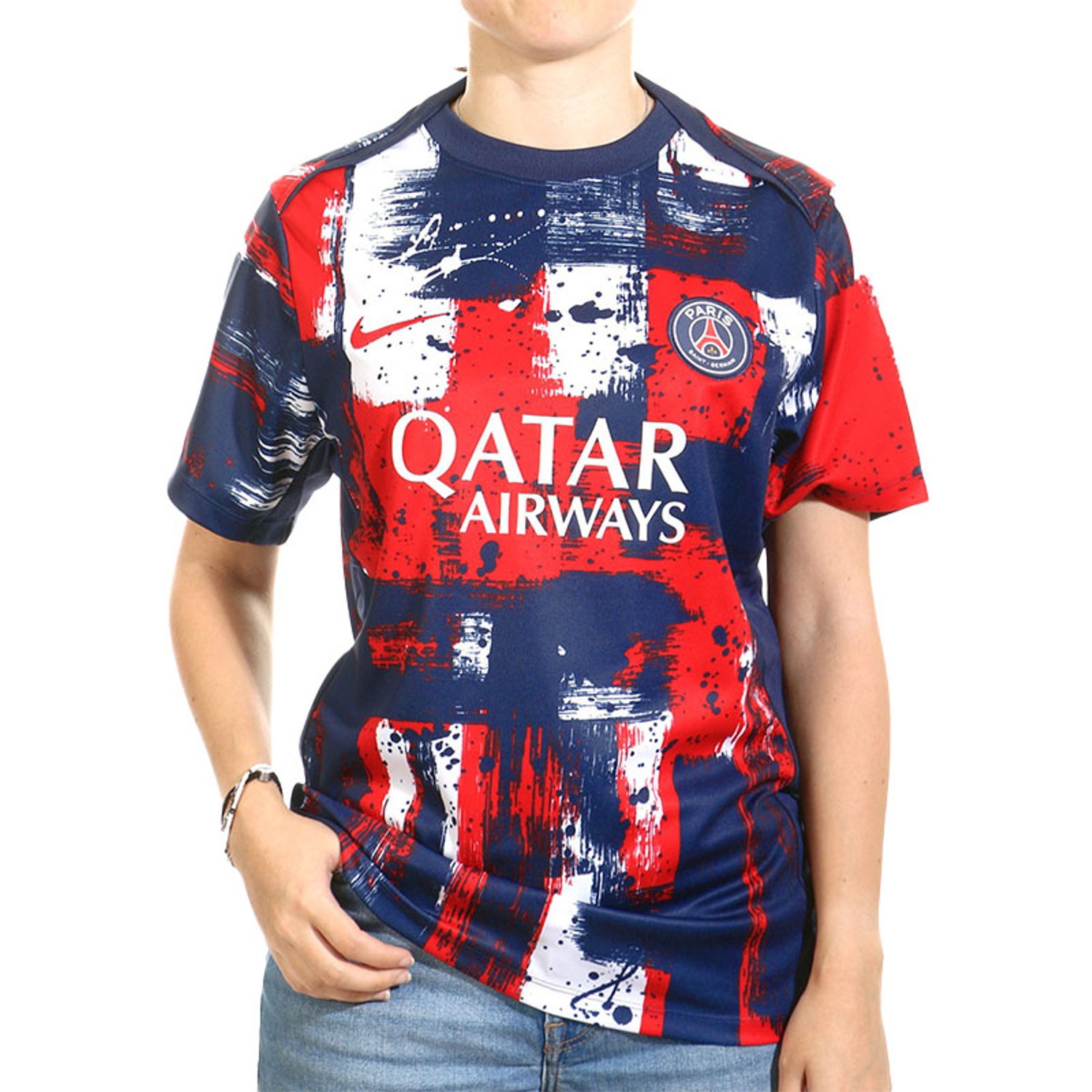 Nike Paris Saint-Germain Pre-Match Top Dames | Bij VoetbalDirect.nl