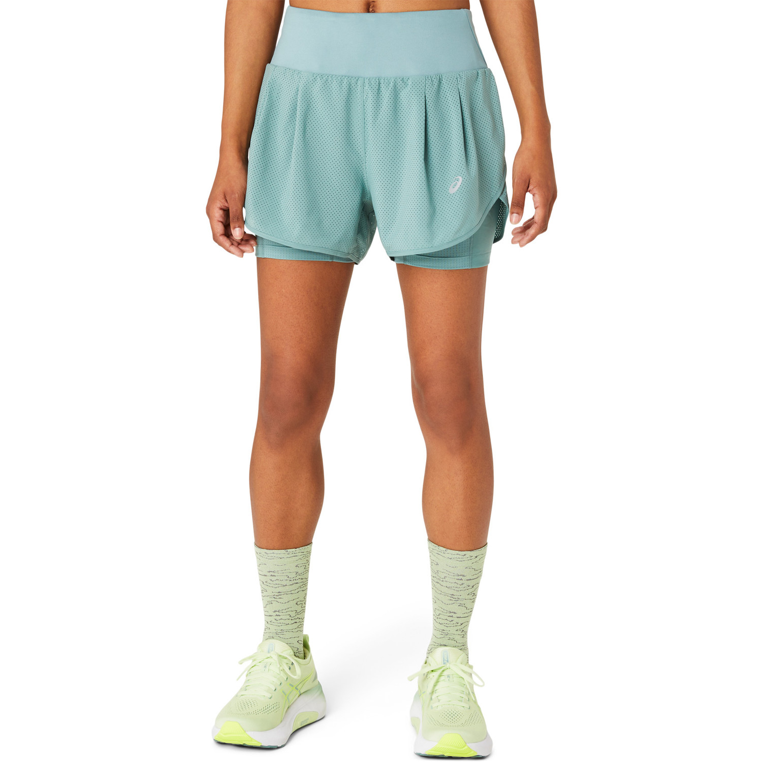 ASICS Road Tank Short Set Dames - RunningDirect.be