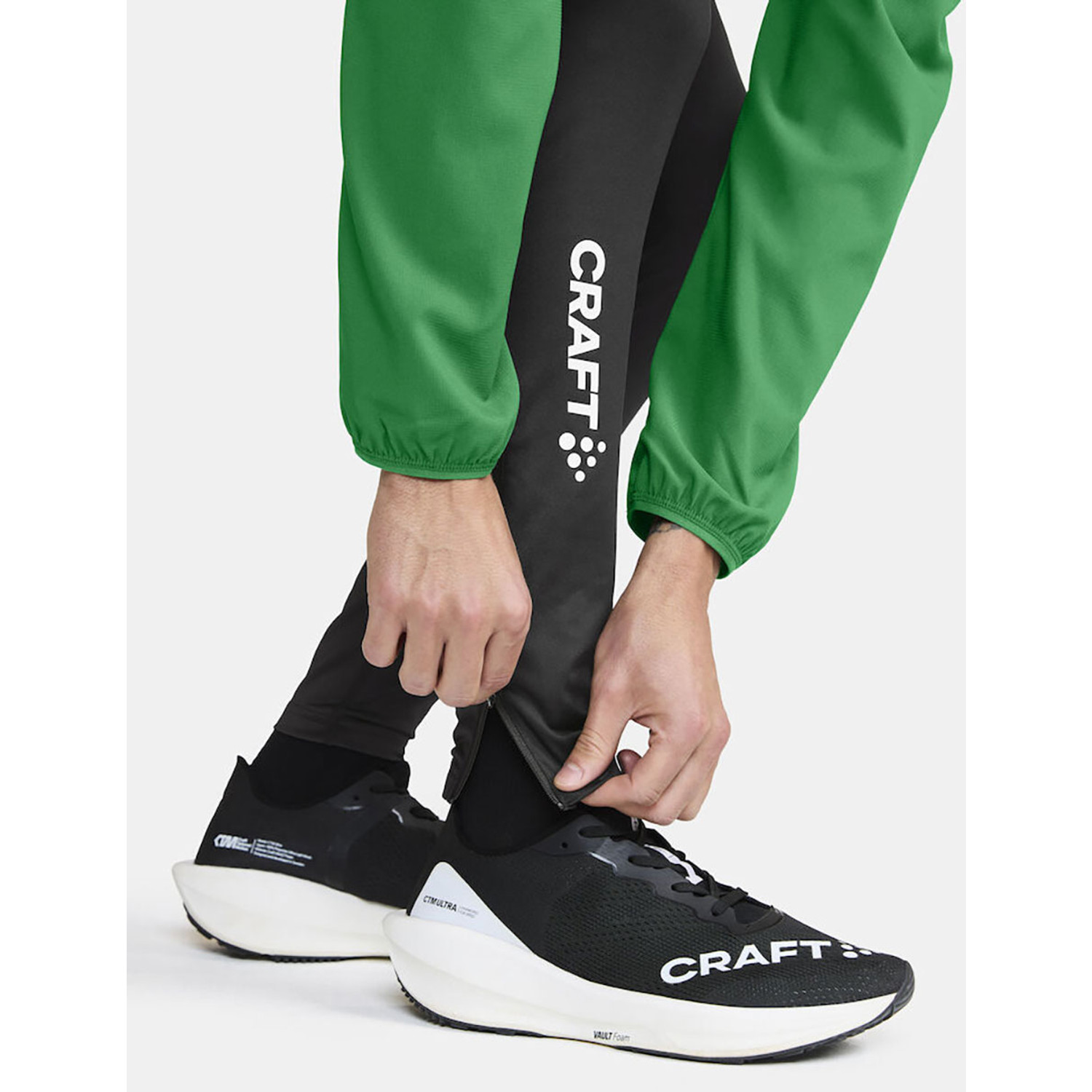 Craft Jacka Tights Zip Set Herr - RunningDirect.se