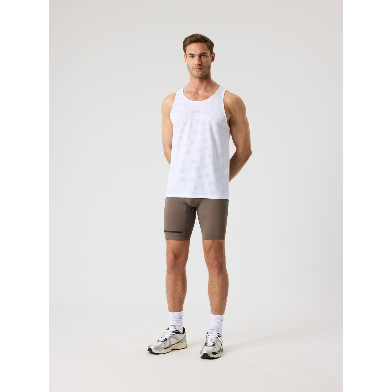 Björn Borg Running perforated Singlet Heren - Runningdirect.nl
