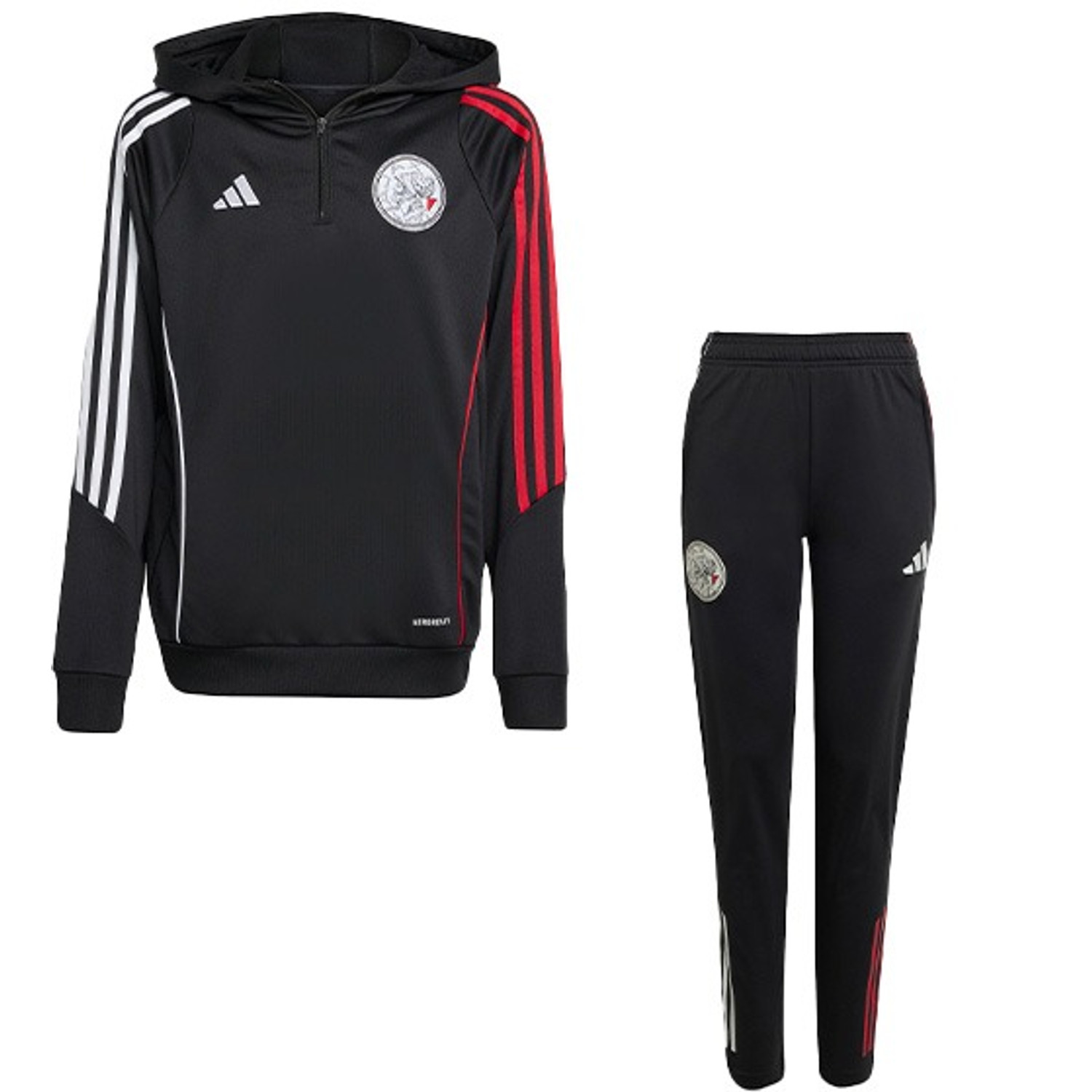 adidas Ajax TK Hoody Trainingspak Kids | Bij VoetbalDirect.nl