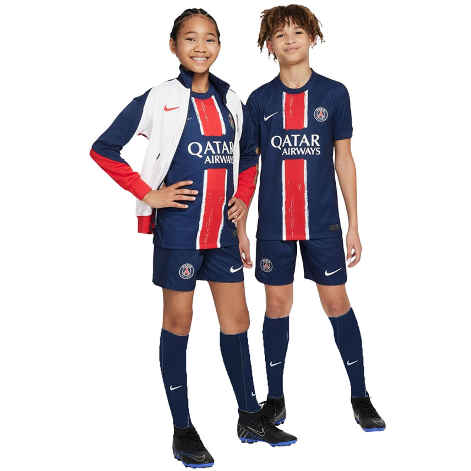 Nike Paris Saint-Germain Thuis Tenue Kids | Bij VoetbalDirect.nl