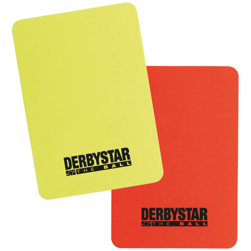 Derbystar Rode/Gele kaarten | Bij VoetbalDirect.nl