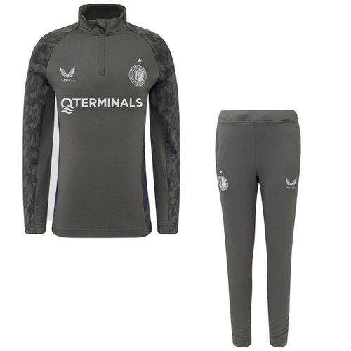 Castore Feyenoord Trainingspak Kids | Bij VoetbalDirect.nl