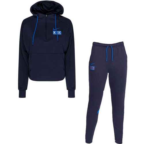 Nike Frankrijk Travel Trainingspak Dames | Bij VoetbalDirect.nl